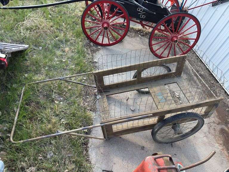 Two Wheel Decoy Cart - Kraupie's Real Estate & Auctioneers