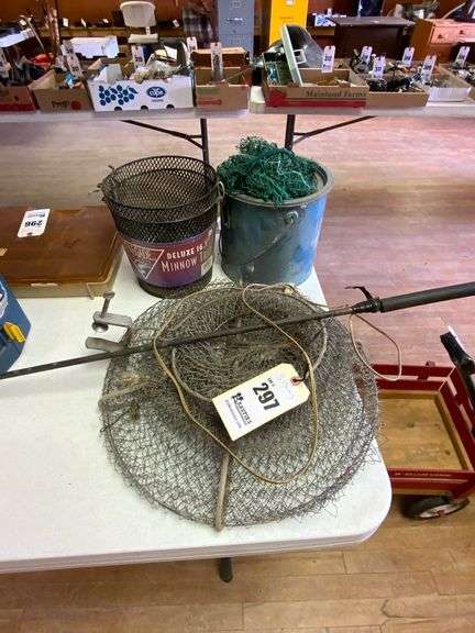 Minnow Trap, Minnow Bucket, Collapsible Fish Net - Kraupie's Real ...