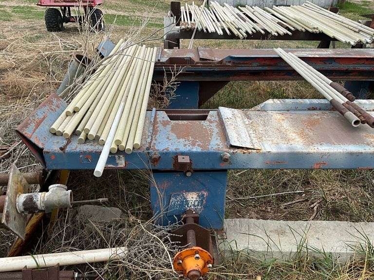 Stationary Car Rack, 15' Upper Deck, Has Ramps, Rack ONLY!!! Contents ...