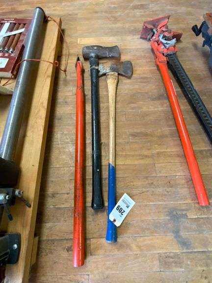 2 Edge Axe, Slide Hammer Splitter, Splitting Hammer - Kraupie's Real ...