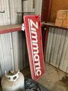 Zimmatic Steel Sign - Kraupie's Real Estate & Auctioneers