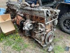 DD 15 Detroit Diesel Motor, Burns Oil - Kraupie's Real Estate & Auctioneers