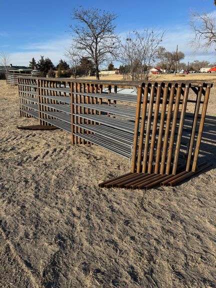 5-20' Free Standing Panels, 5 Bar, 5' Tall Sold Per Panel - Kraupie's ...