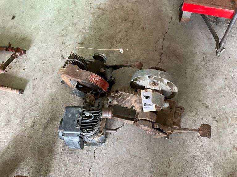 2 Washing Machine Motors and Small Gas Motor, running condition unknown ...