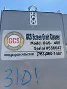 GCS Model 400 Screen Grain Cleaner, 110v, 1 year old, 4 sets of screens ...
