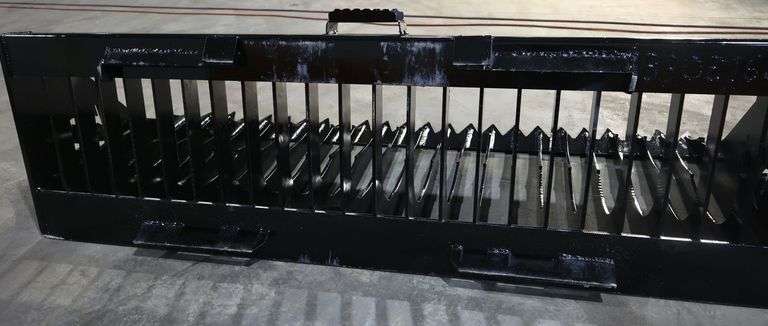 72" Skid Steer Fine Skeleton Bucket High Side - Kraupie's Real Estate ...