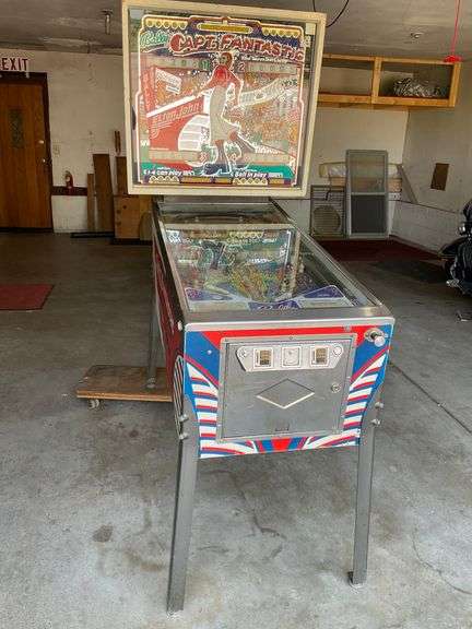 Bally Captain Fantastic and The Brown Dirt Cowboy Pinball Machine ...