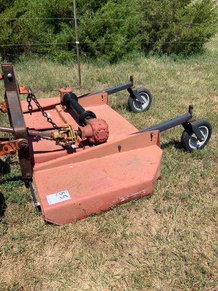Bush Hog 7' Offset Rotary Mower - Kraupie's Real Estate & Auctioneers