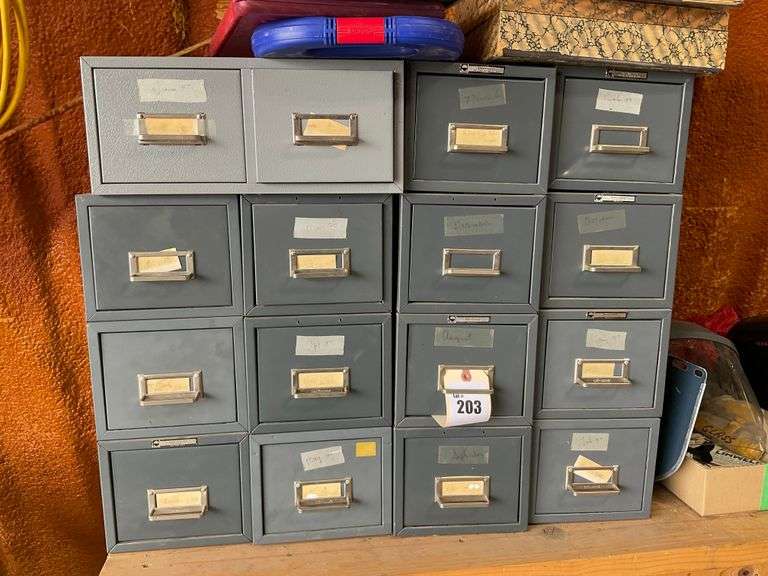 Steel Master Organizer Bins - Kraupie's Real Estate & Auctioneers