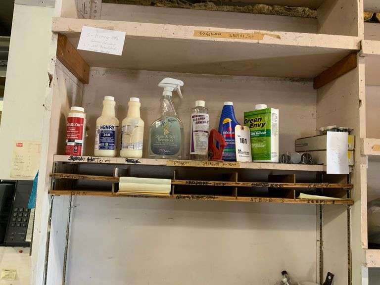 Assorted Cleaning Chemicals - Kraupie's Real Estate & Auctioneers