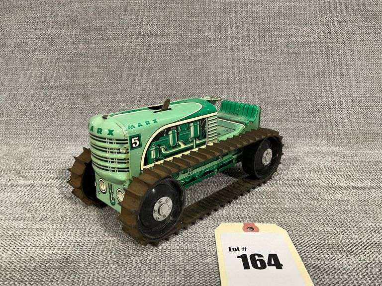 Very Nice Marx 5 Wind-up Crawler with Rubber Tracks - Kraupie's Real ...