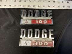 Dodge emblems - Legacy Auction Company