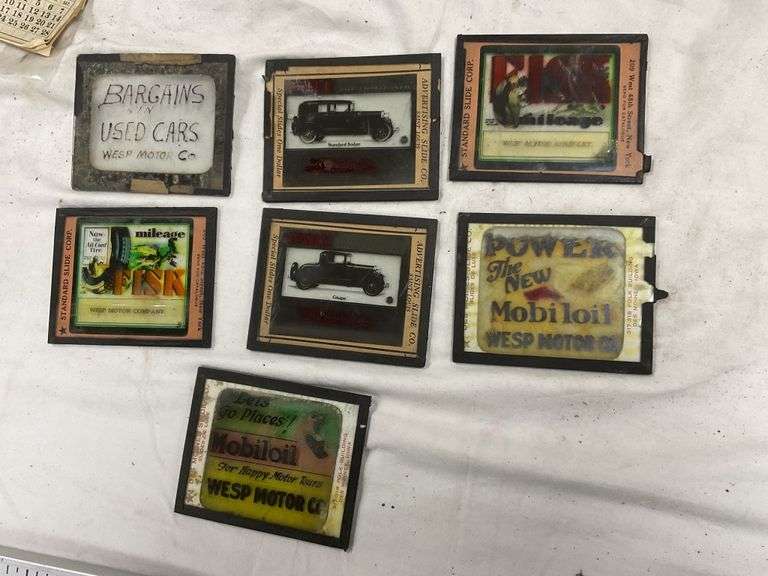 Vintage colored slides - Legacy Auction Company