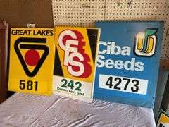 Seed signs - Legacy Auction Company