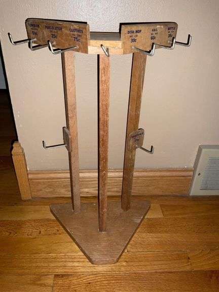 Antique display rack - Legacy Auction Company