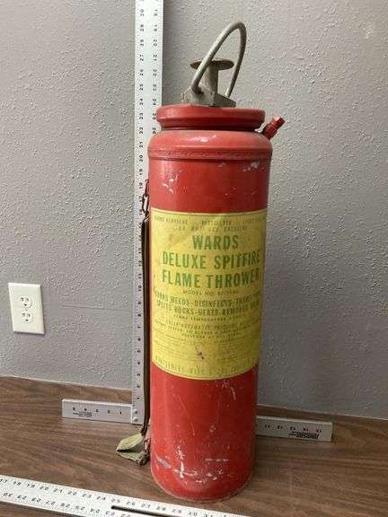 Wards deluxe spit fire flame thrower - Legacy Auction Company