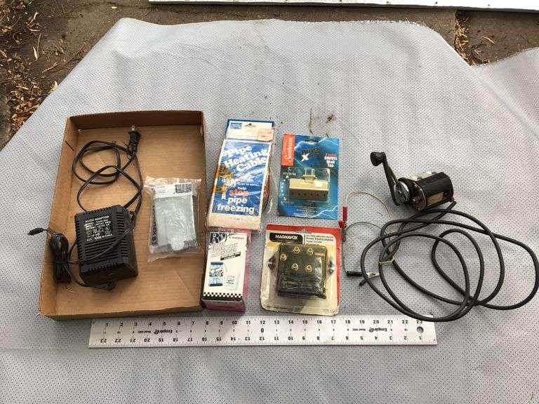 Hand crank generator, r/c charger, signal - Legacy Auction Company