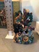 Wilderness water fountain/music box - Legacy Auction Company