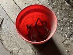 2- 220 conibear with bucket - Legacy Auction Company