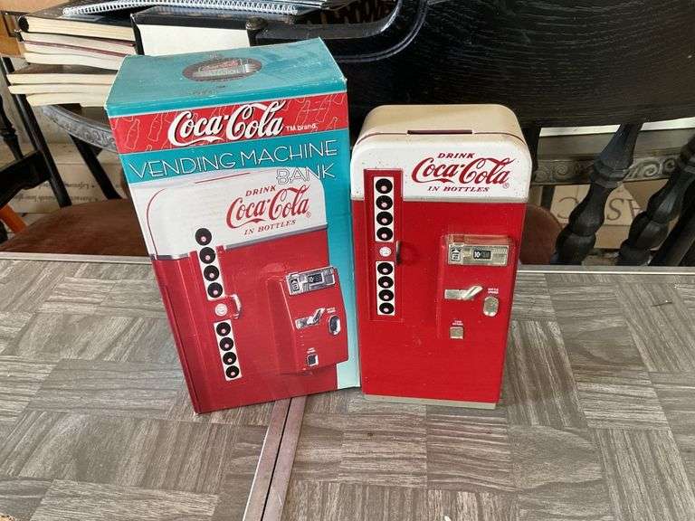 Coca cola bank - Legacy Auction Company