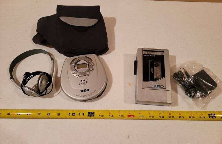 RCA Portable CD Player With Fanny Pack Style Pack - Legacy Auction Company