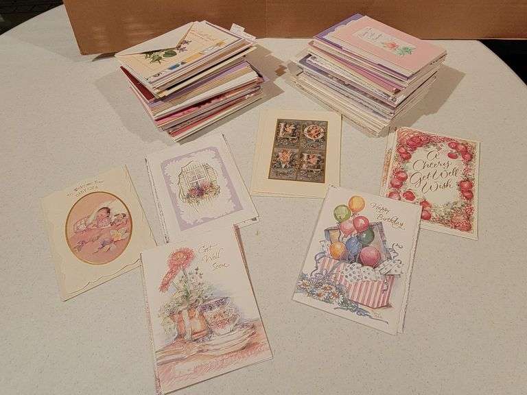 100+ Very Nice Greeting Cards With Envelopes For - Legacy Auction Company
