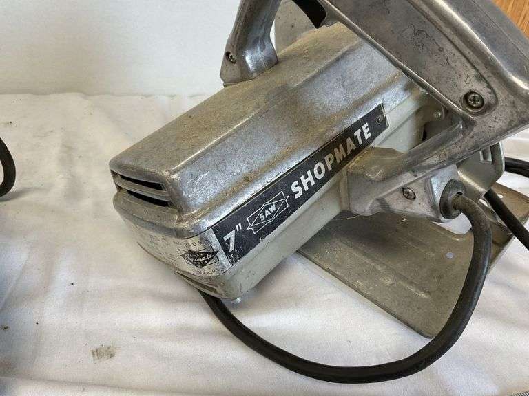 Milwaukee drill, ShopMate saw - Legacy Auction Company