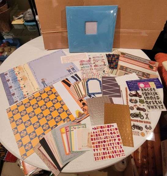 Scrapbook/Photo Album, Cub Scout Theme Paper, - Legacy Auction Company