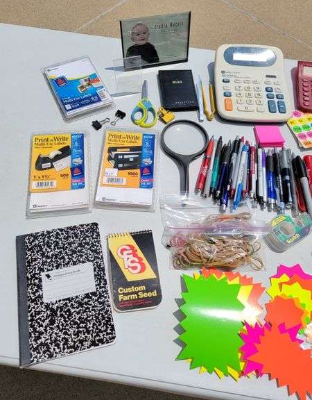 Large Grouping Of Office/Garage Sale Items - Legacy Auction Company
