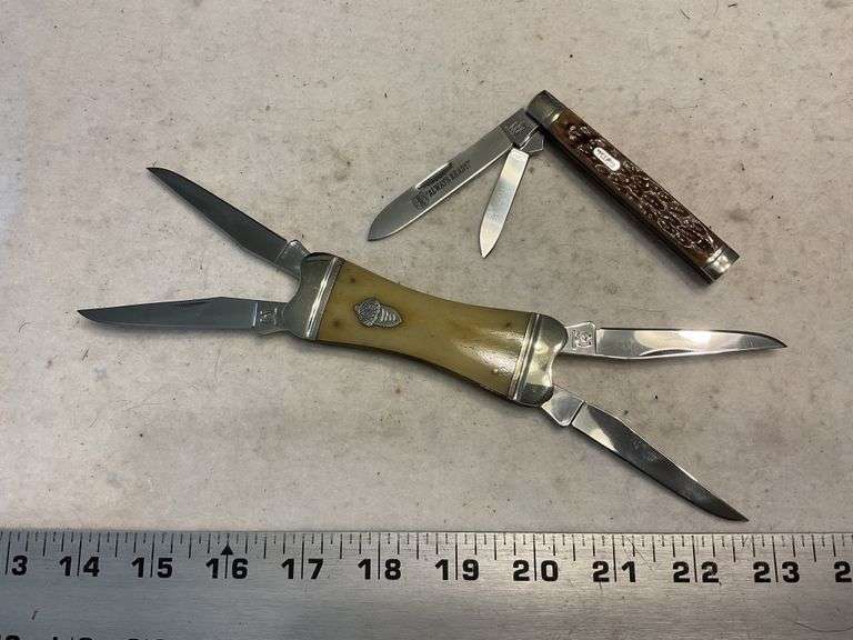 2 rough rider pocket knives - Legacy Auction Company