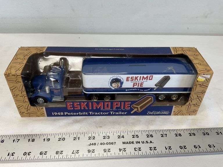 1948 Peterbilt tractor trailer Eskimo pie - Legacy Auction Company