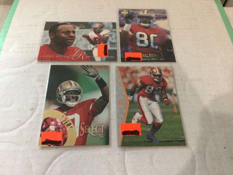 Jerry Rice football cards - Legacy Auction Company