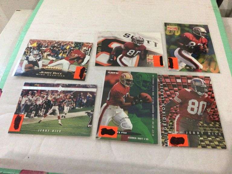 Jerry Rice football cards - Legacy Auction Company