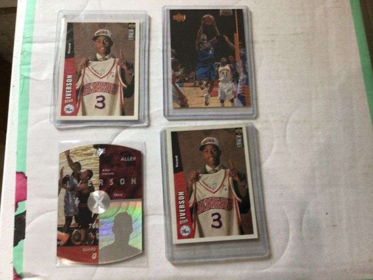 Allen Iverson basketball cards - Legacy Auction Company