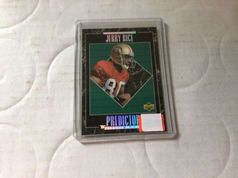 Jerry rice football card - Legacy Auction Company