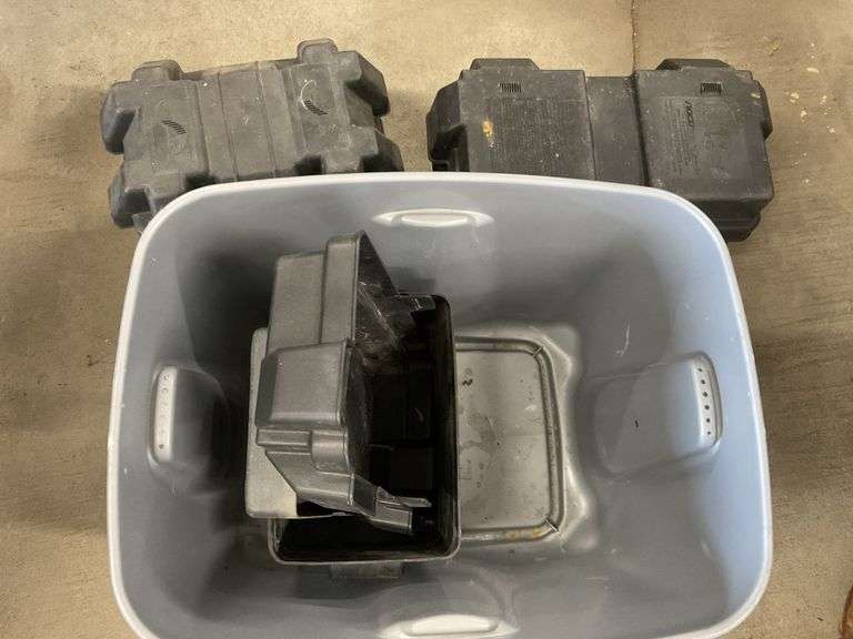 Battery boxes - Legacy Auction Company