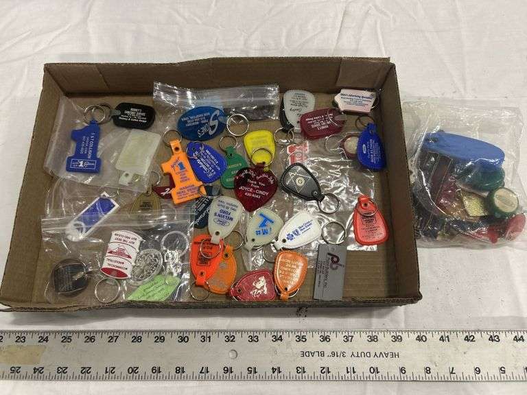 Assorted keychains - Legacy Auction Company