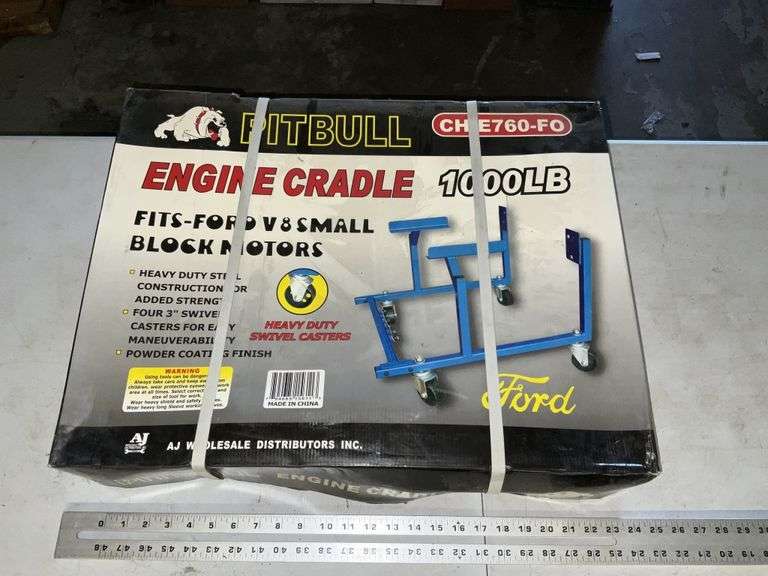 Pitbull engine cradle, Ford small block - Legacy Auction Company