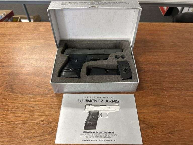 Jimenez Arms 9mm pistol - Legacy Auction Company