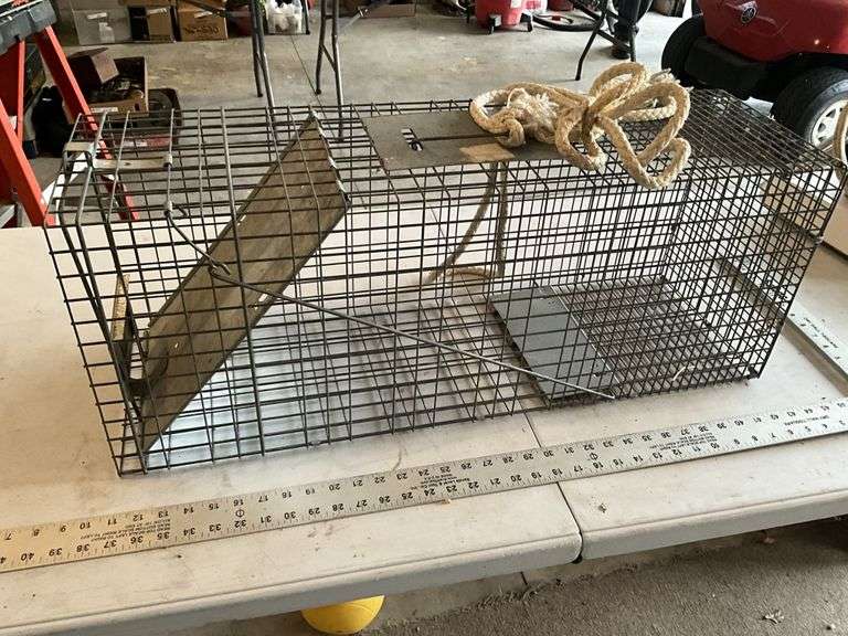 Large live trap - Legacy Auction Company