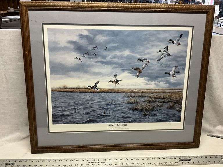 "After the storm" print by Buzz Balzer - Legacy Auction Company