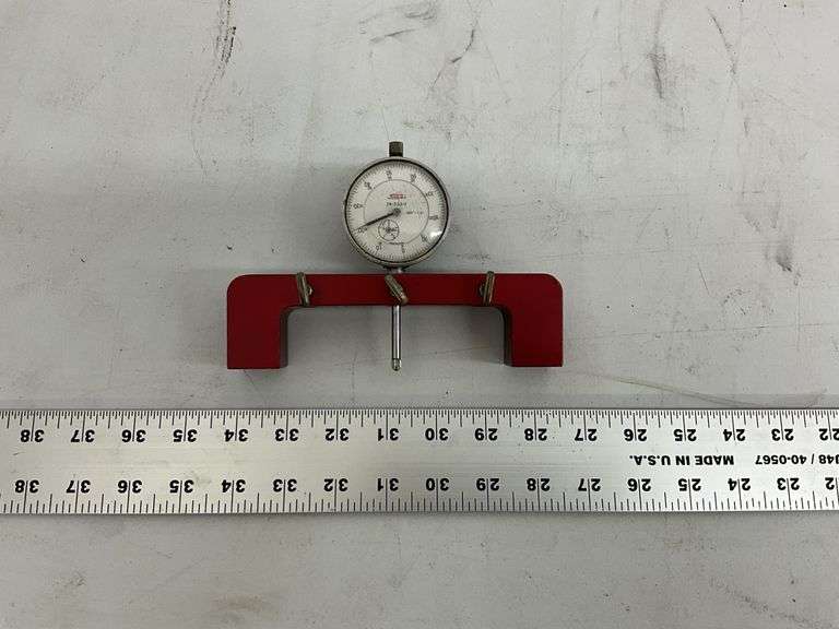 SPI magnetic deck bridge with dial indicator - Legacy Auction Company