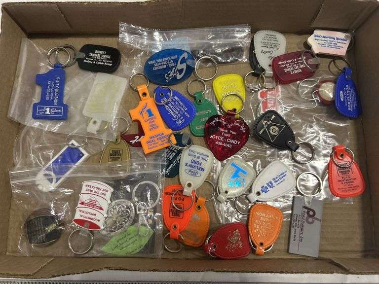Assorted keychains - Legacy Auction Company