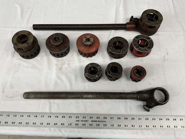 Rigid pipe threader - Legacy Auction Company