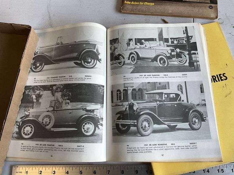 Ford model A catalogs, Volkswagen and hot rod - Legacy Auction Company