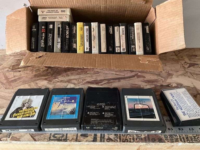 8-track tapes - Legacy Auction Company
