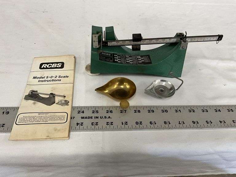 RCBS model 502 powder scale - Legacy Auction Company