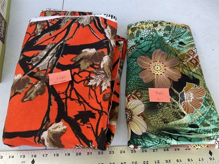 Assorted fabric - Legacy Auction Company