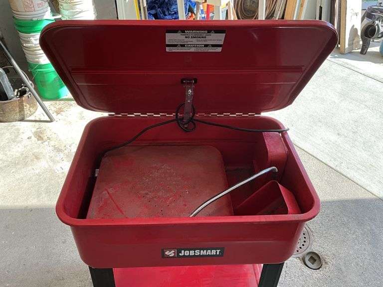 Job smart parts washer, pump runs! - Legacy Auction Company