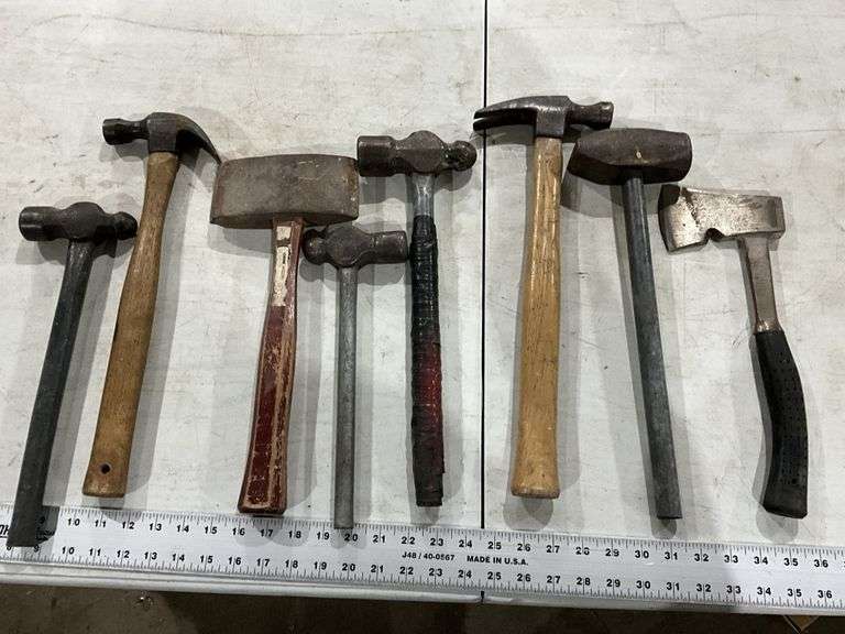 Hammers, hatchet, etc - Legacy Auction Company